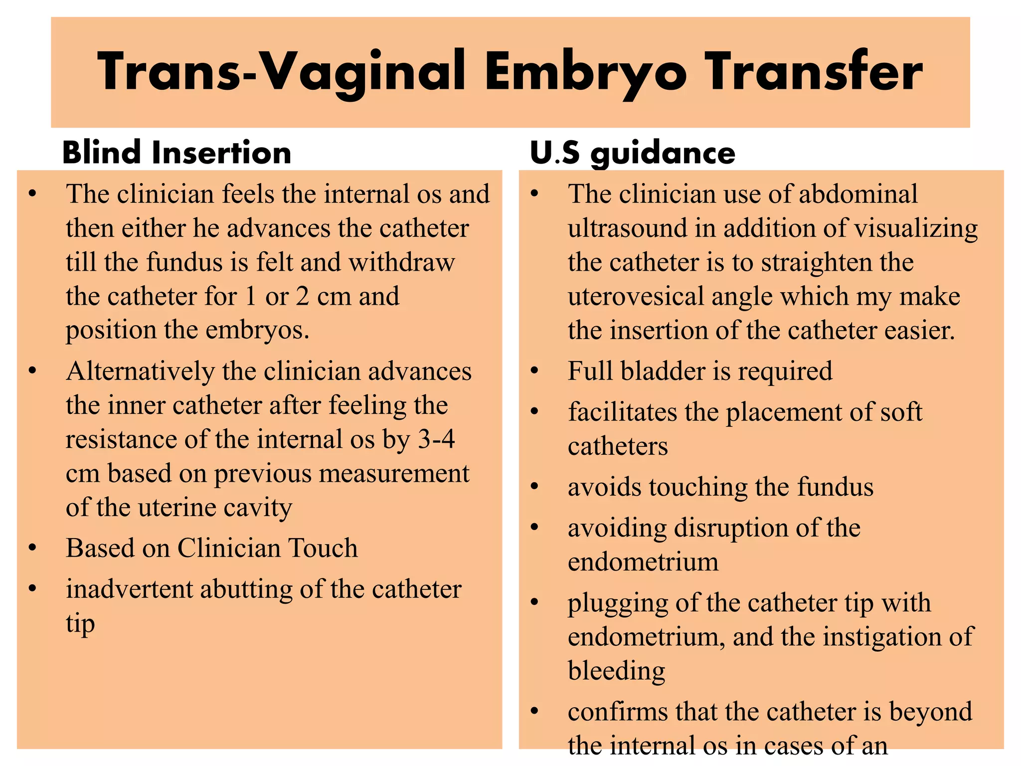 Embryo transfer | PPTX