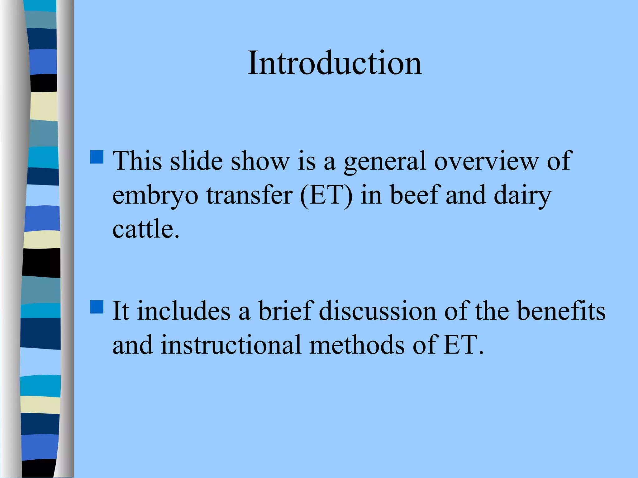 Embryo transfer in_cattle | PPT