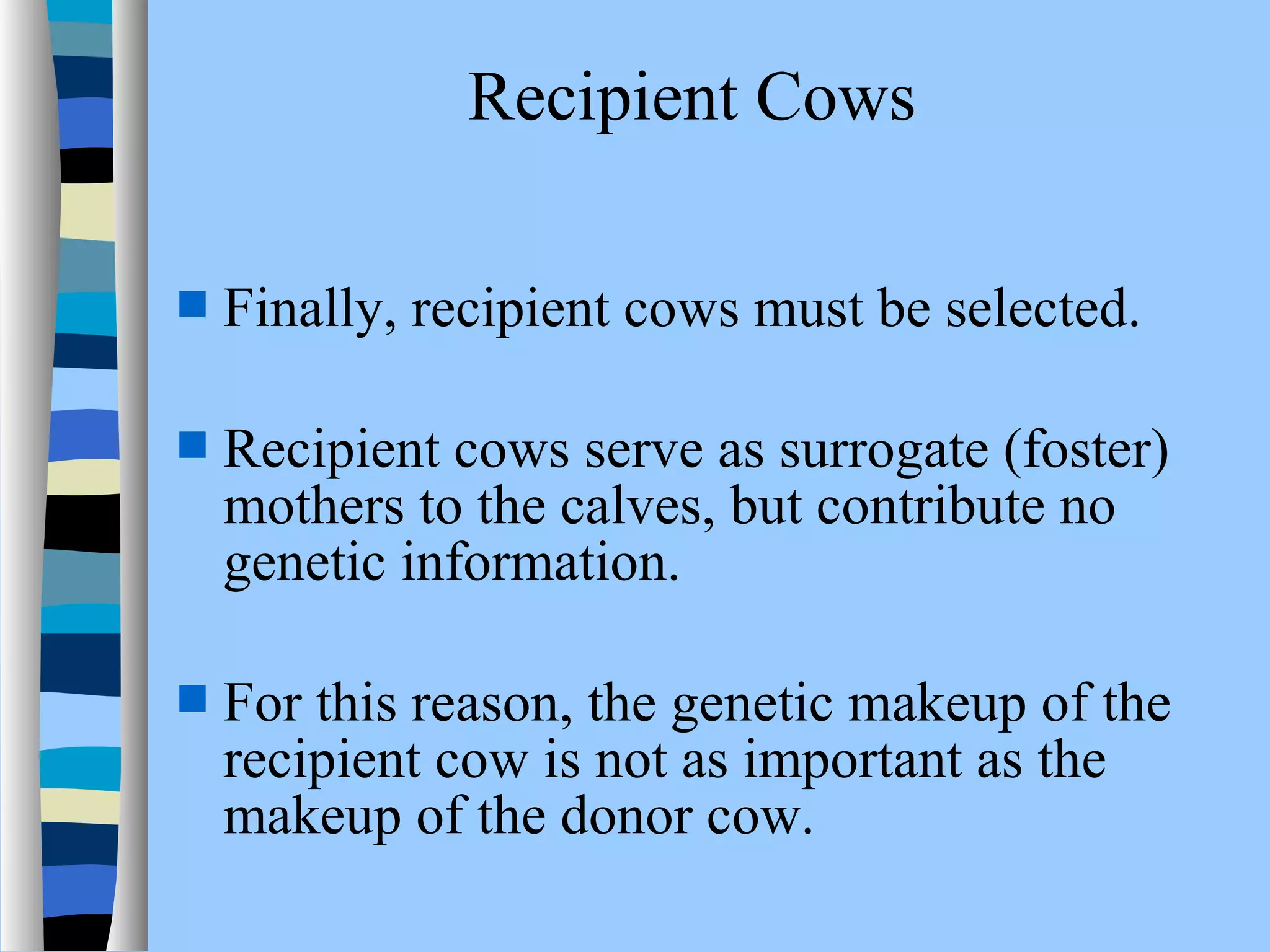 Embryo transfer in_cattle | PPT