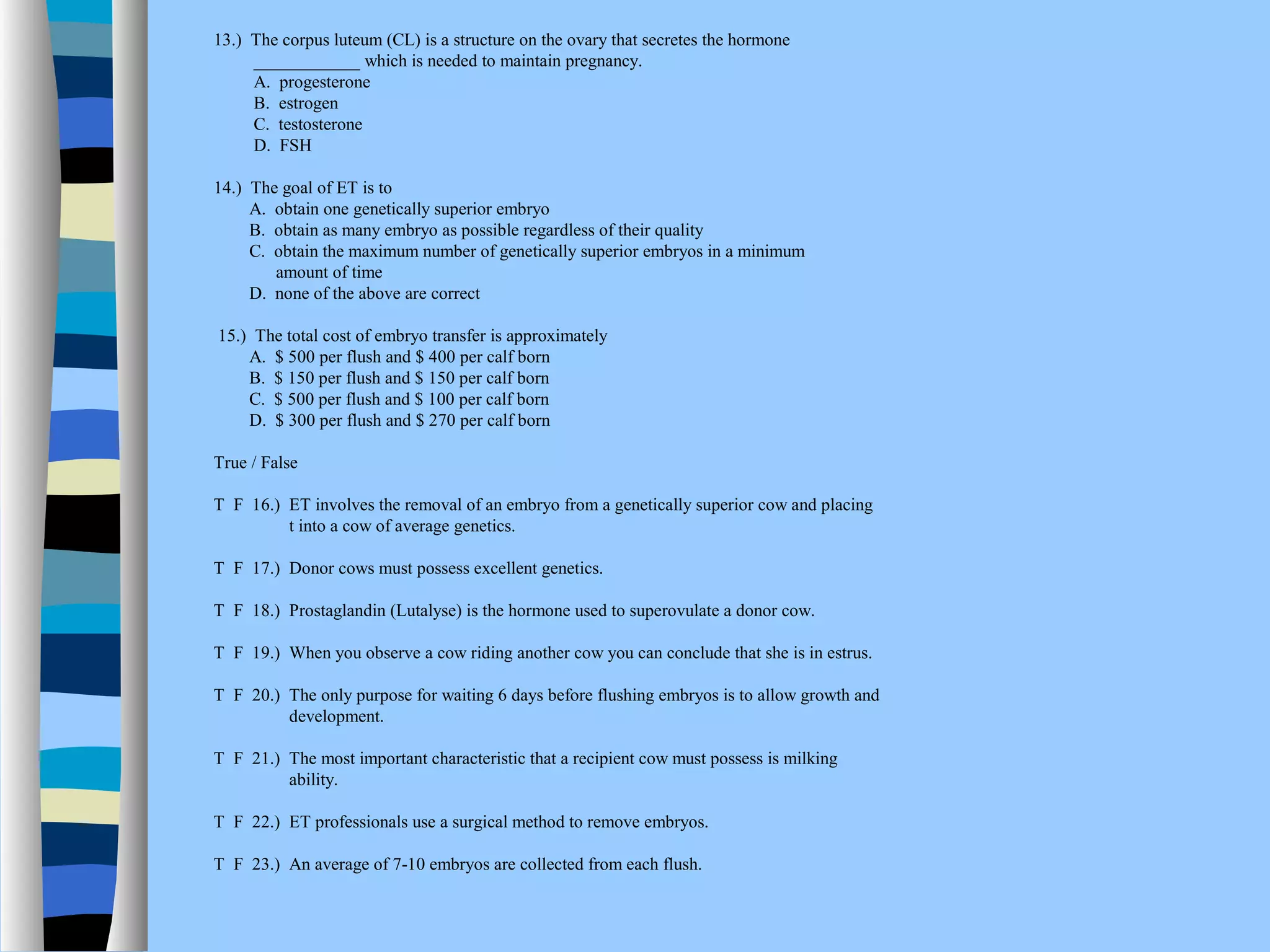 Embryo transfer in_cattle | PPT