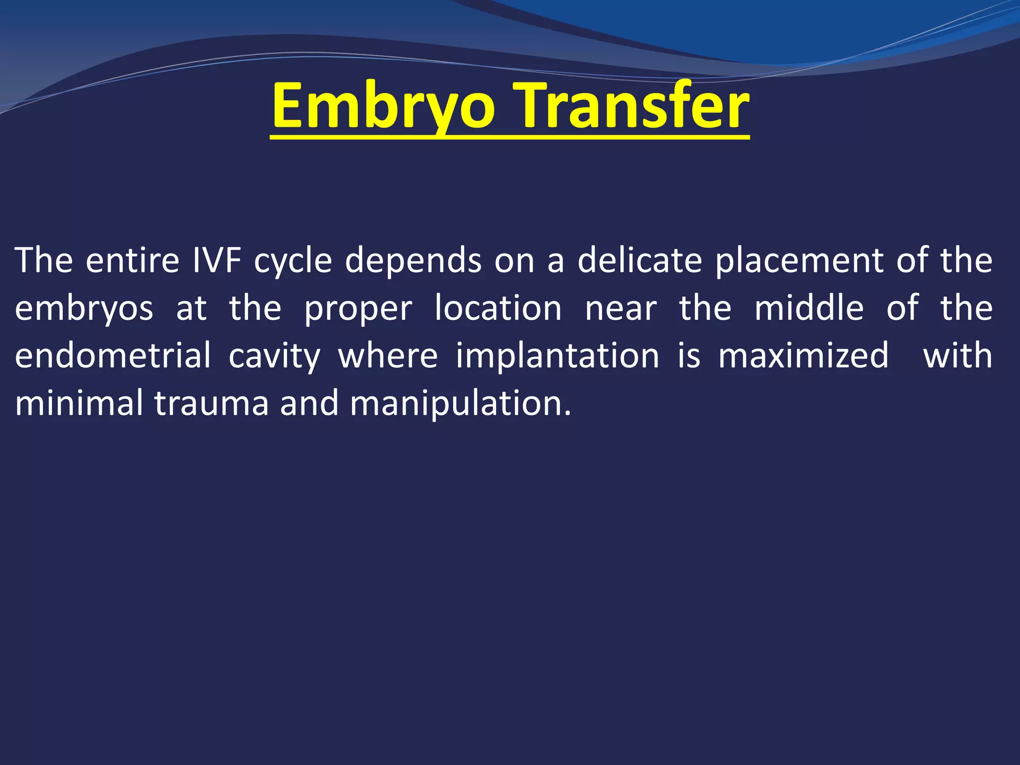 Embryo transfer | PDF