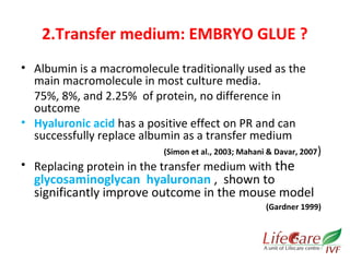 Embryo loading & Transfer , Lifecare IVF Dr. Aruna Saxena | PPT