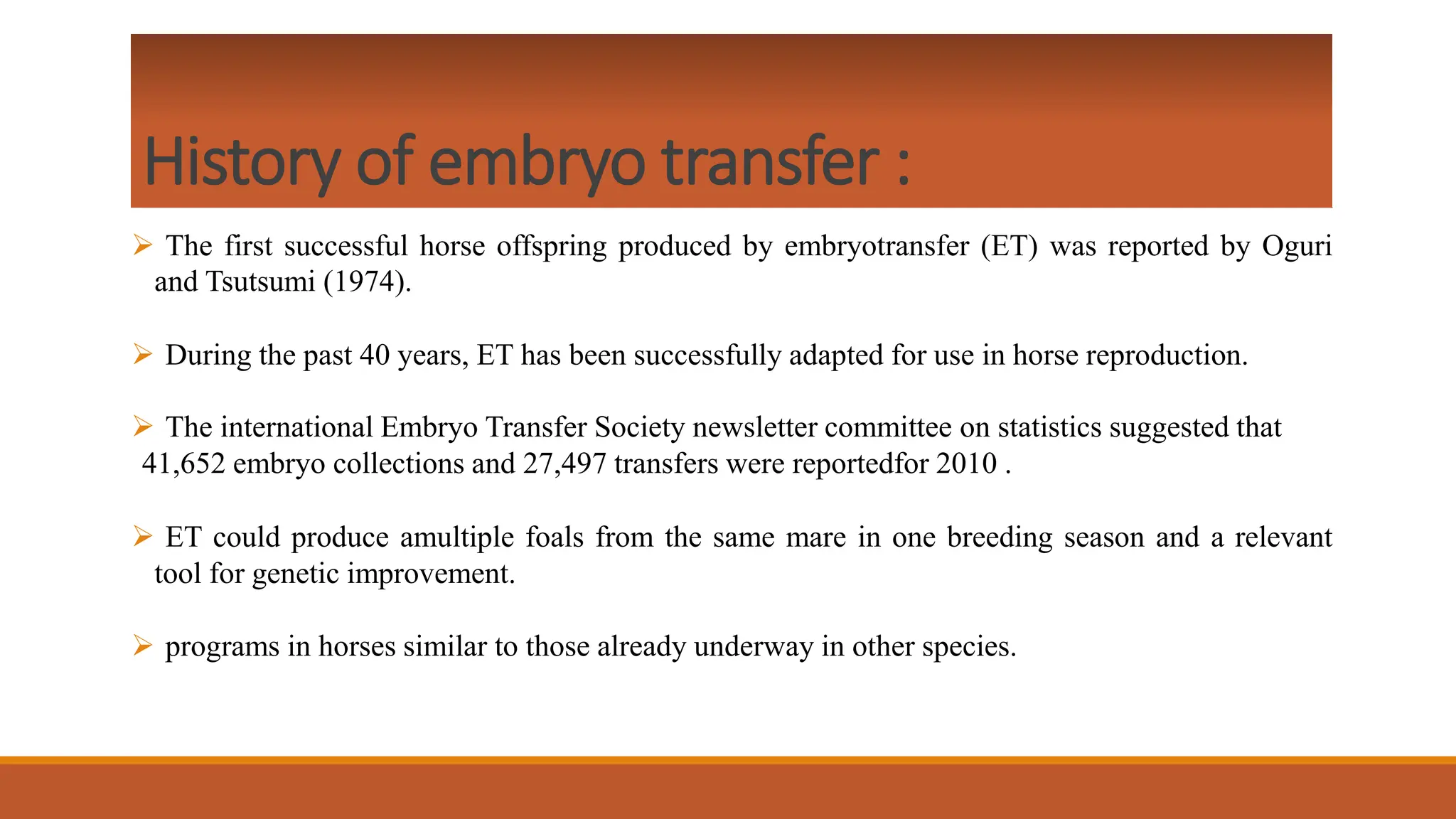 Embryo transfer techniques & difficulties at mare.pptx