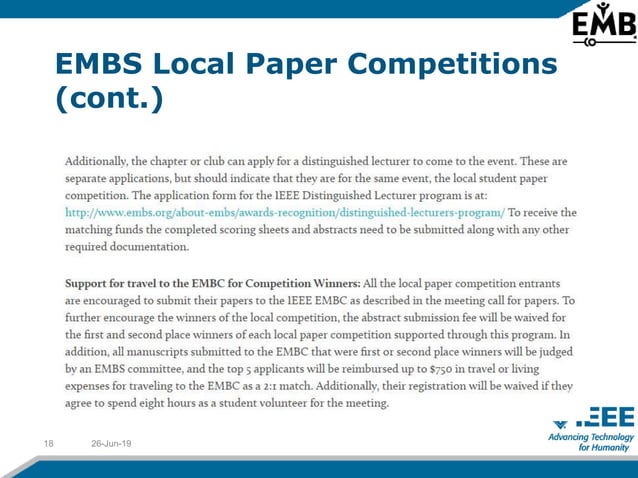 EMBS resources for students | PPT