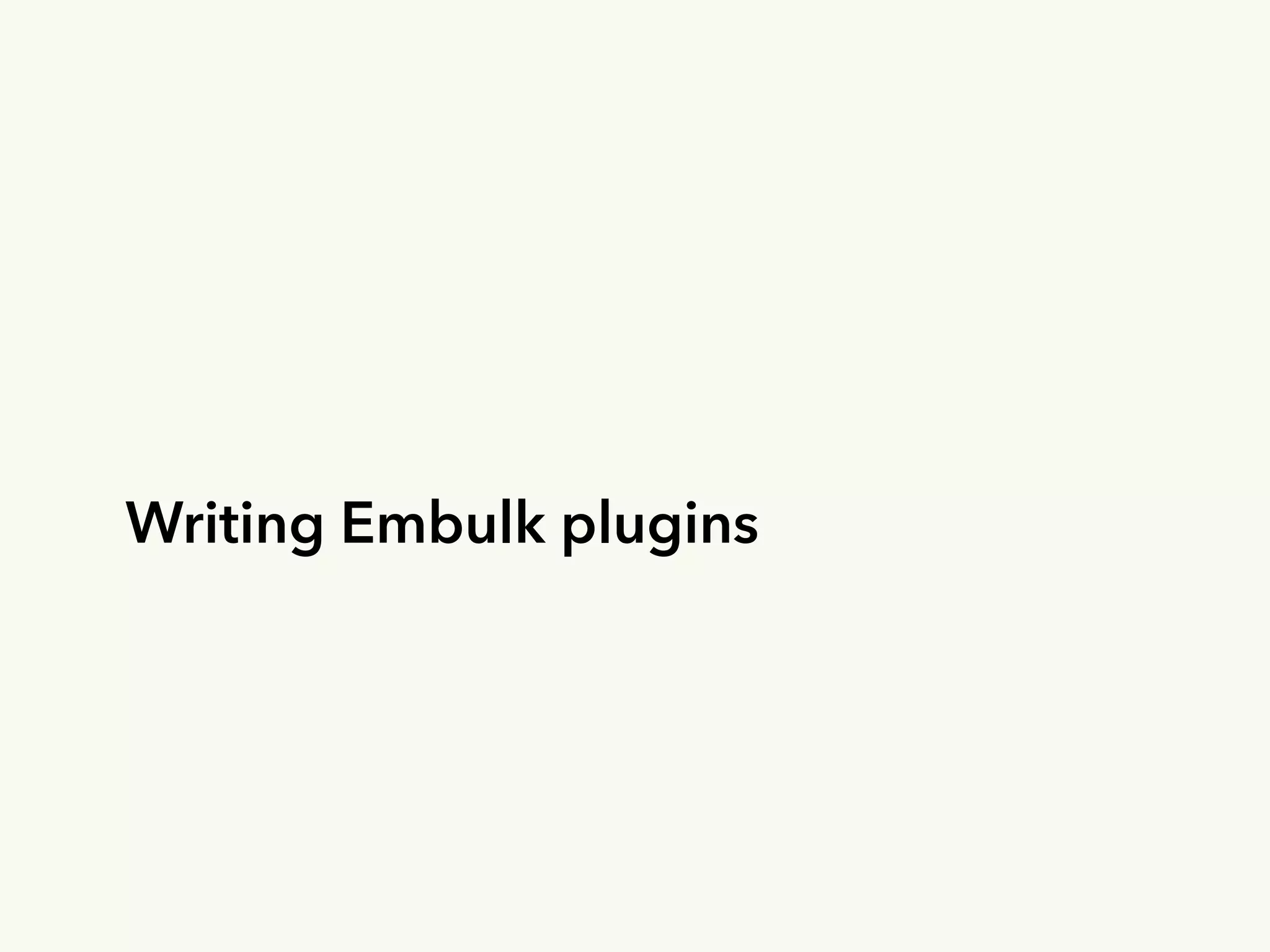 Embulk, an open-source plugin-based parallel bulk data loader | PPT