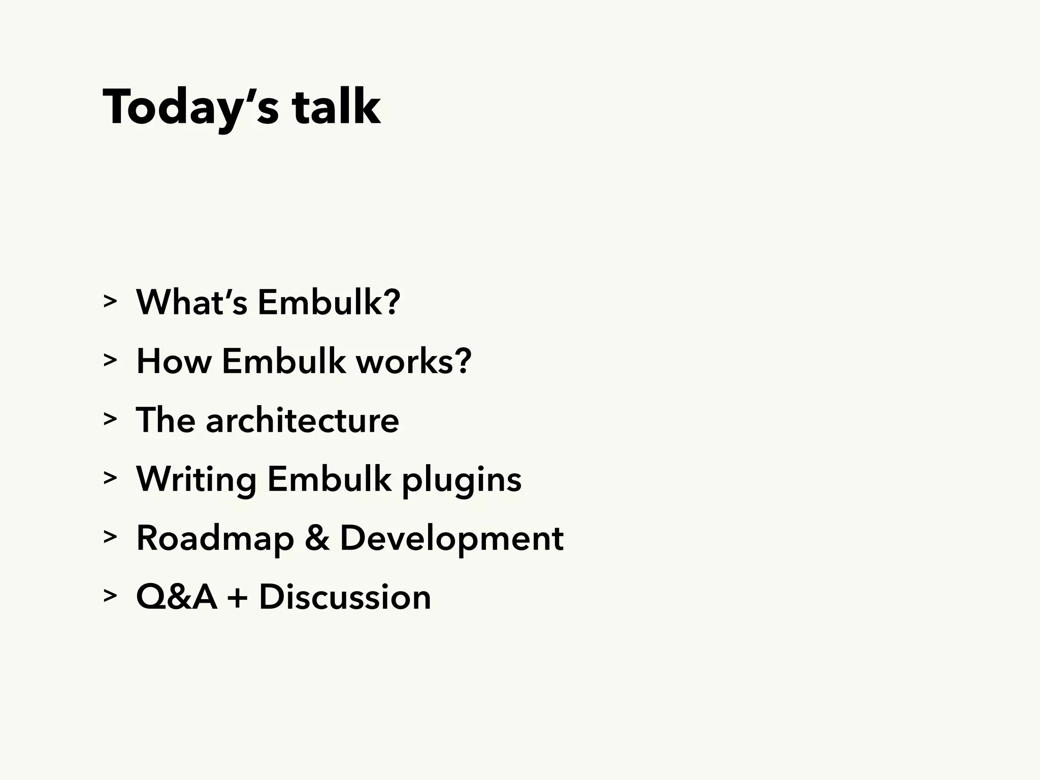 Embulk, an open-source plugin-based parallel bulk data loader | PPT