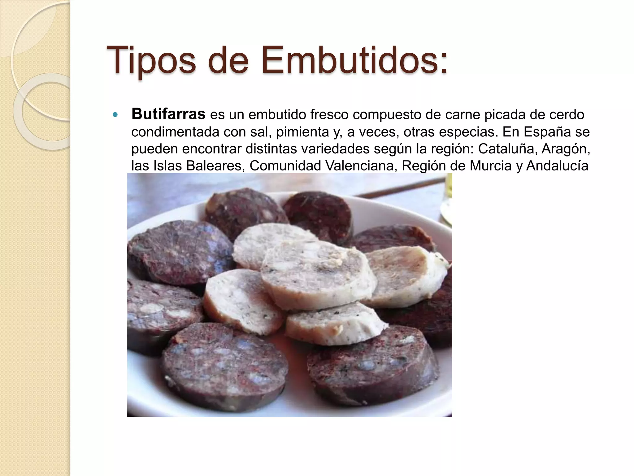 Embutidos | PPTX