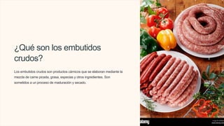 Embutidos-Crudos | PPTX
