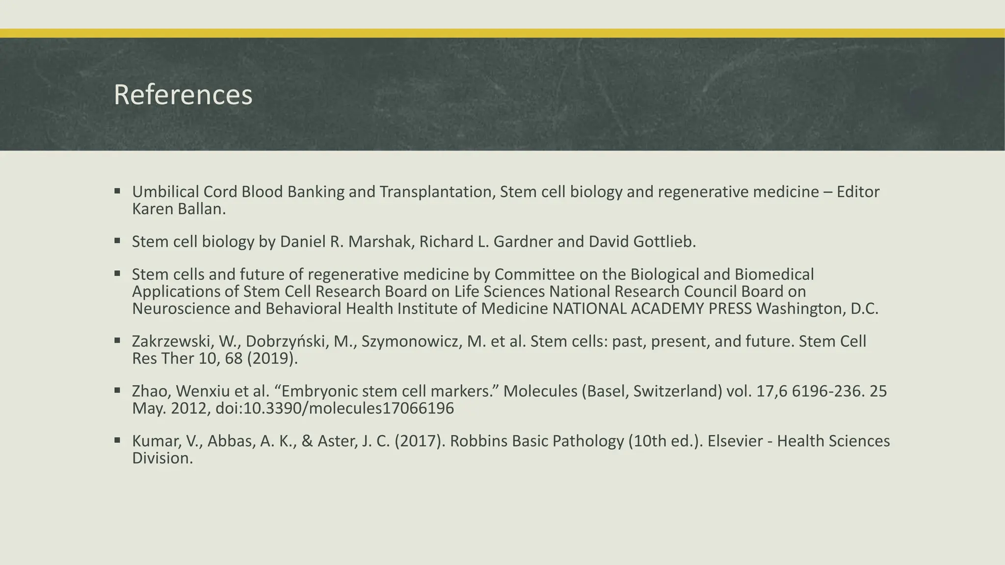 Embyonal Stem Cells - Properties and Classification | PPTX