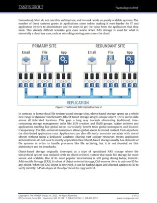The Object Evolution - EMC Object-Based Storage for Active Archiving and Application Development ...