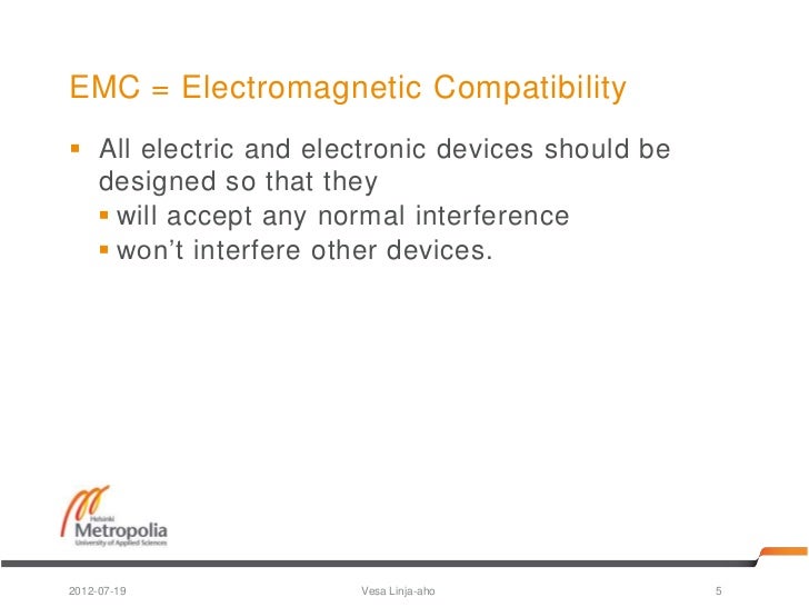 Electromagnetic Compatibility