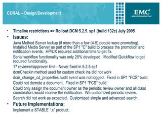 EMC Documentum Compliance Manager Migration Revisited — What a ...