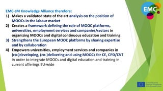 Introduction to Peer Learning Activity: MOOCs for the labour market | PPT
