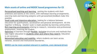 Introduction to Peer Learning Activity: MOOCs for the labour market | PPT