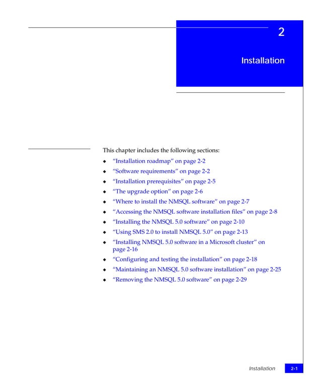 EMC NetWorker Module for Microsoft SQL Server, Release 5.0 | PDF