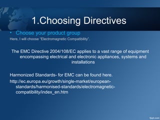 CE Marking- EMC- Products Regulatory | PPT