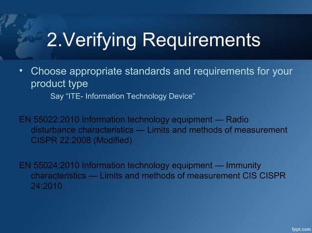 CE Marking- EMC- Products Regulatory | PPT