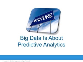 UFF Tech 2013 - Big Data - Rafael Borges EMC | PPTX | Computing ...