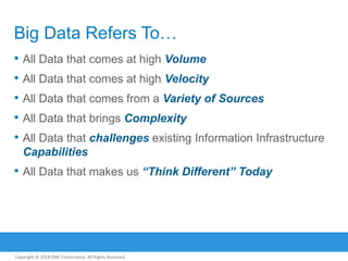 UFF Tech 2013 - Big Data - Rafael Borges EMC | PPTX | Computing ...