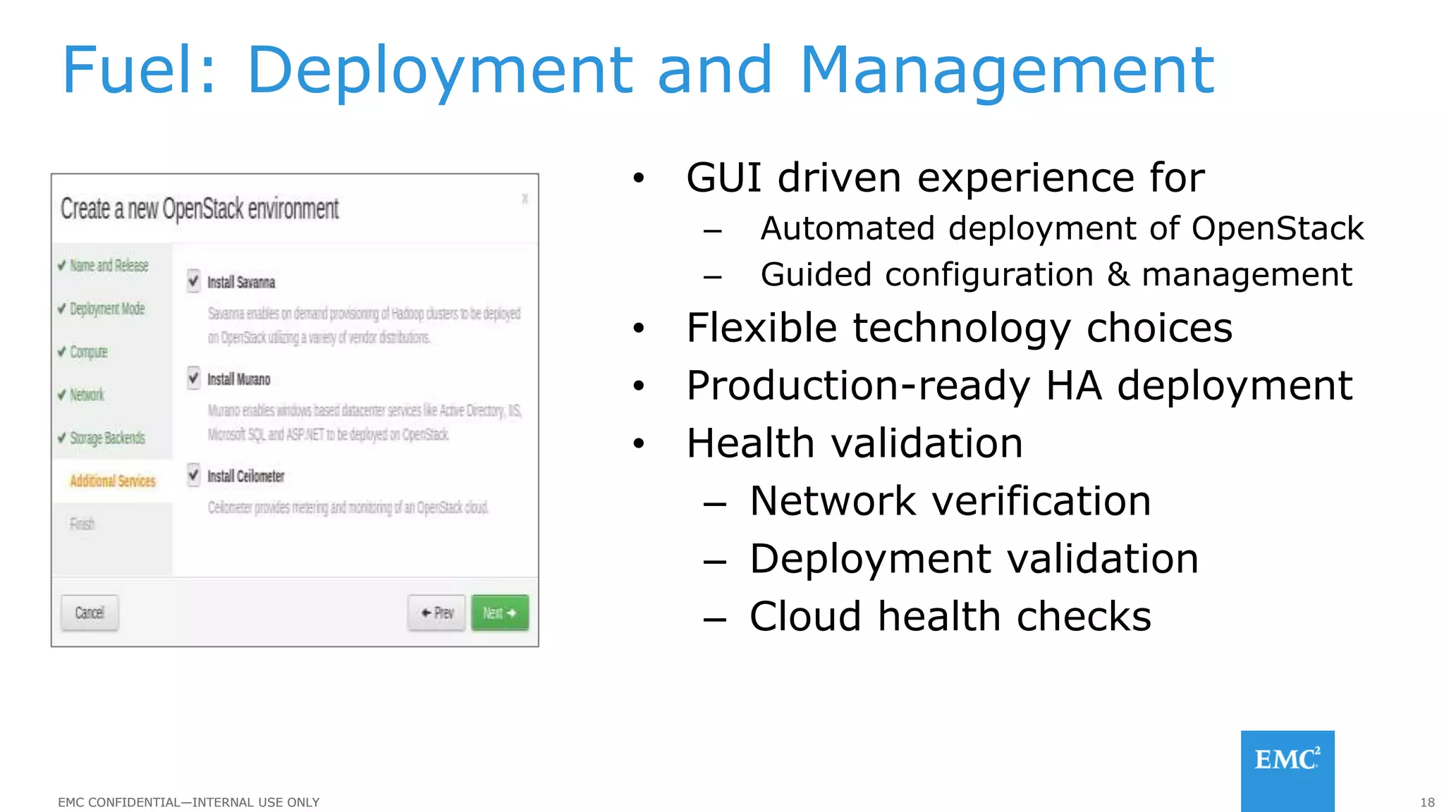 EMC with Mirantis Openstack | PPTX