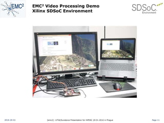 EMC2 Xilinx SDSoC presentation | PPT