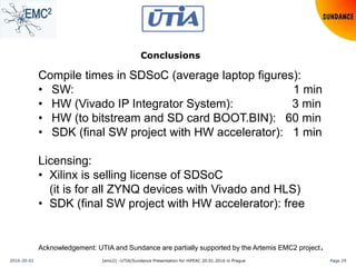 EMC2 Xilinx SDSoC presentation | PPT