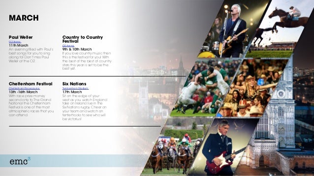 The Biggest and Best Events of 2018