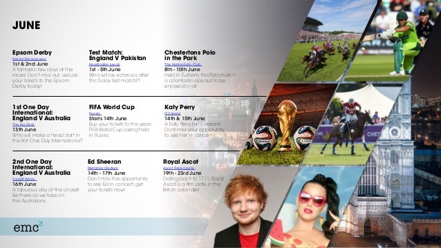 The Biggest and Best Events of 2018