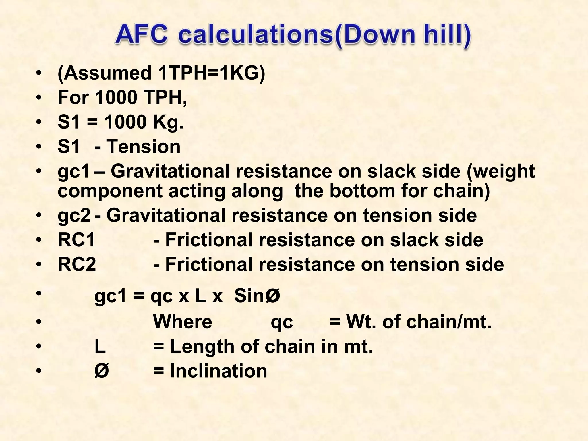 Basic E&Mcalculations for a coal mining project | PPT