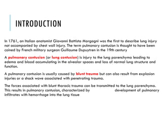 Lung contusion in emergency department #2.ppt