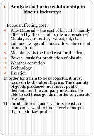 Em case study of biscuits | PPTX
