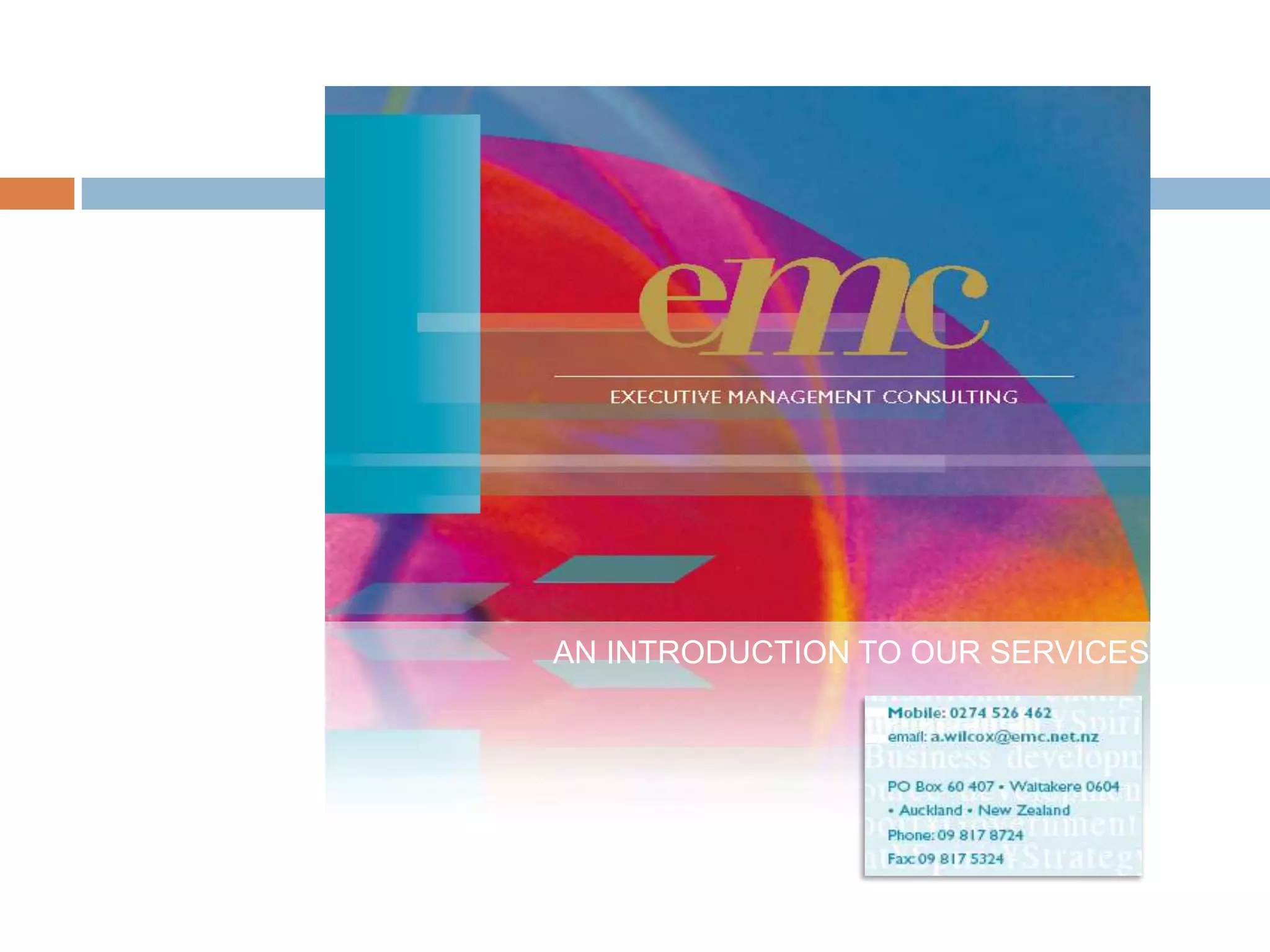 Emc Brochure Outline | PPTX