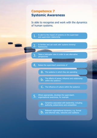 The EMCC Supervision Competence Framework | PDF