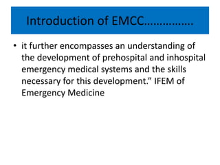 EMCC development & EMSS (prehospital).pptx