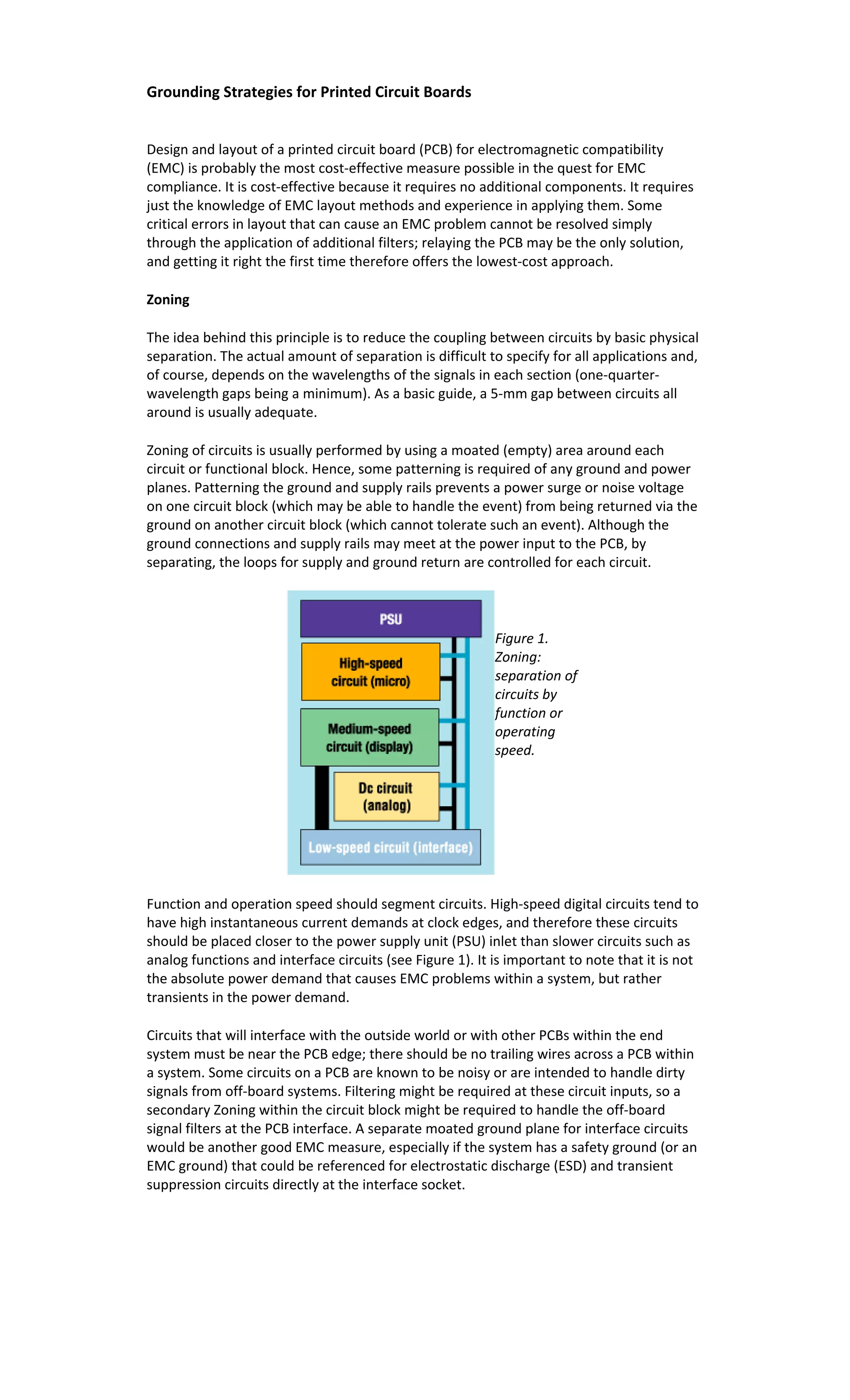 Emc design and interconnection techniques | PDF