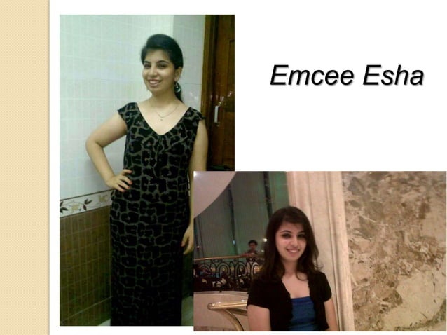 emcee esha | PPTX