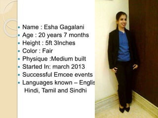 Emcee profile | PPTX | Events