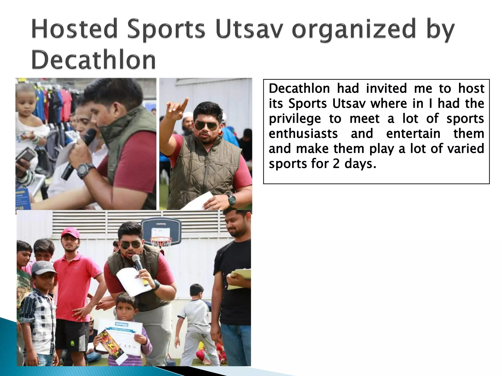 Emcee profile subbu | PPT