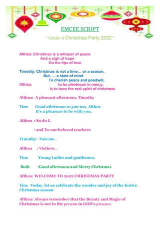 EMCEE SCRIPT_Xmas King & Queen 2022.docx