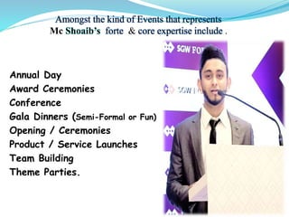 Emcee's profile . | PPSX