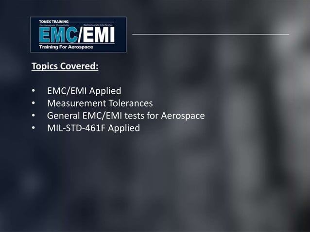 EMC, EMI, Military and Aerospace EMC Tests, Aircraft EMI Testing ...