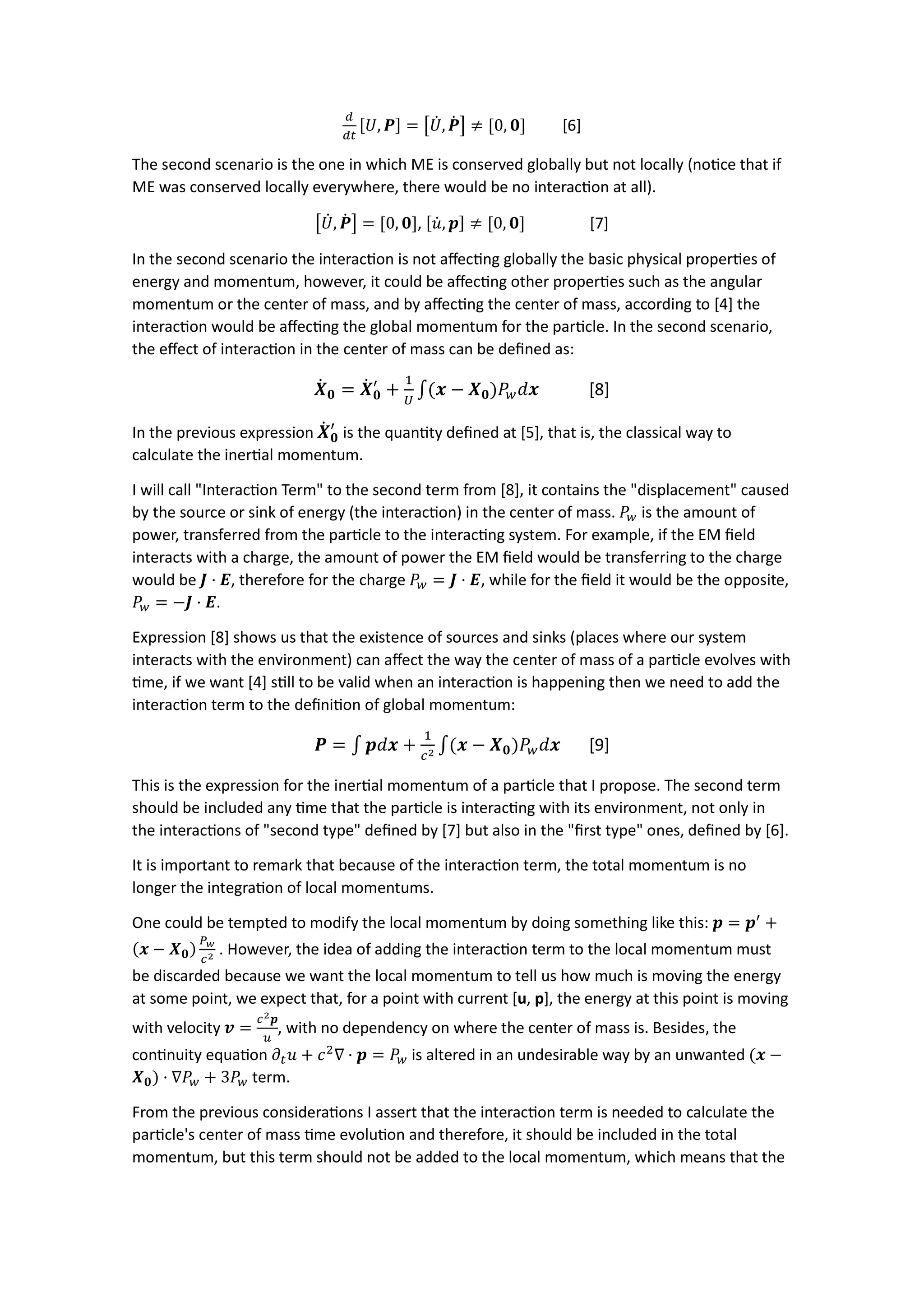 The Center of Mass Displacement Caused by Field-Charge Interaction Can Solve the Electromagnetic ...