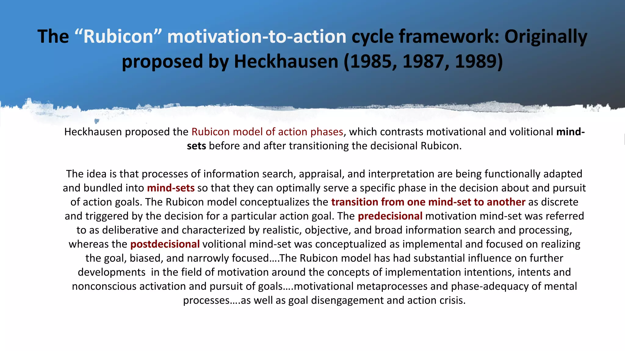 The Model of Achievement Competence Motivation (MACM) Part E: Crossing ...