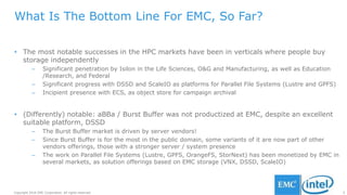 EMC in HPC – The Journey so far and the Road Ahead | PPT