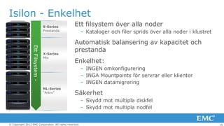 Emc Isilon - Scale Out NAS for Big Untructured Data | PPT
