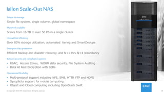 Emc isilon overview | PPTX