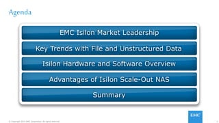 Emc isilon overview | PPTX