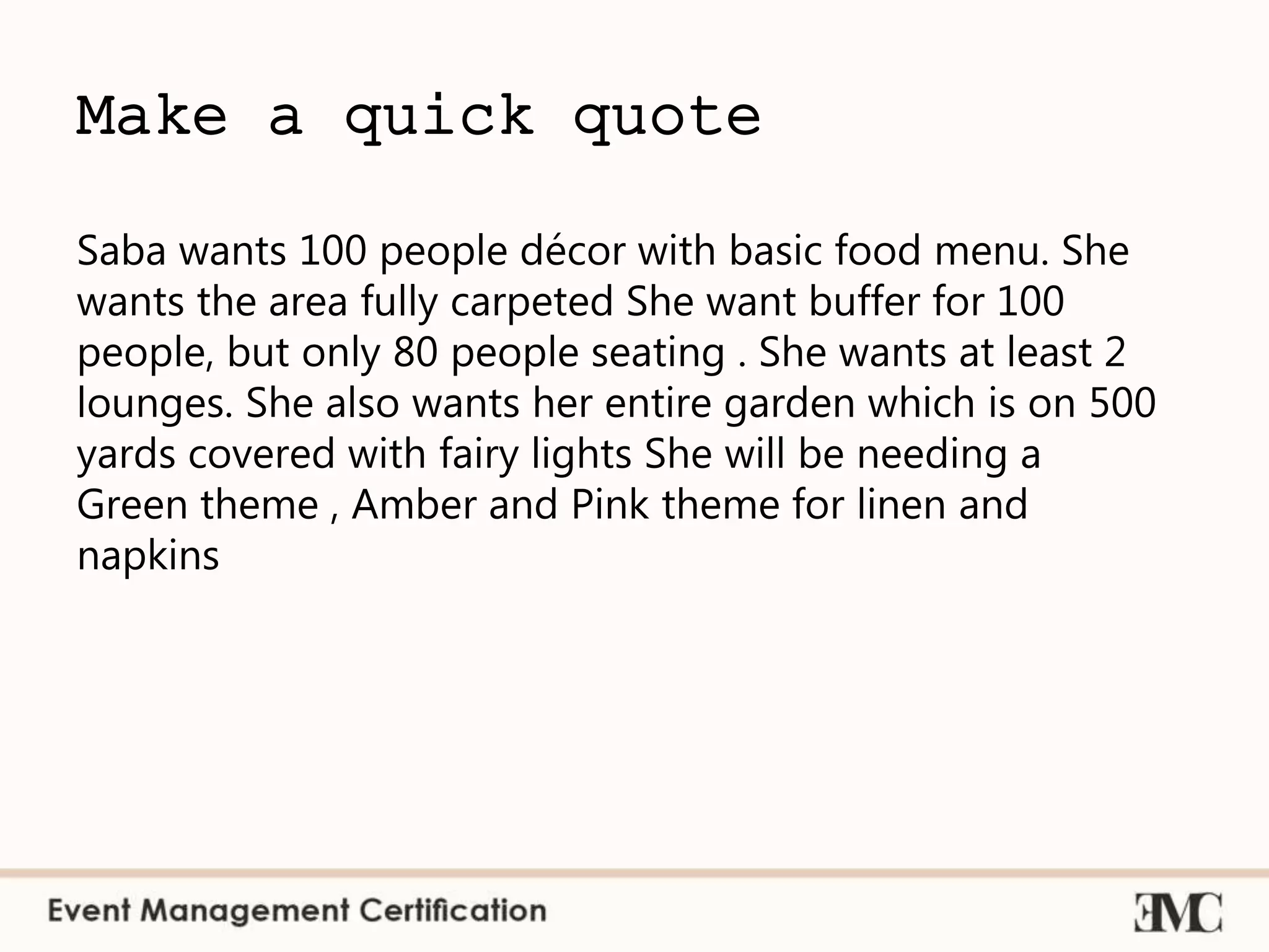 Emc lec 11 sales and quote | PPT