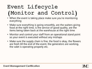 Emc lec 13 event lifecycle | PPT