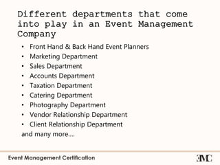 Emc lecture 1 what is event management | PPT
